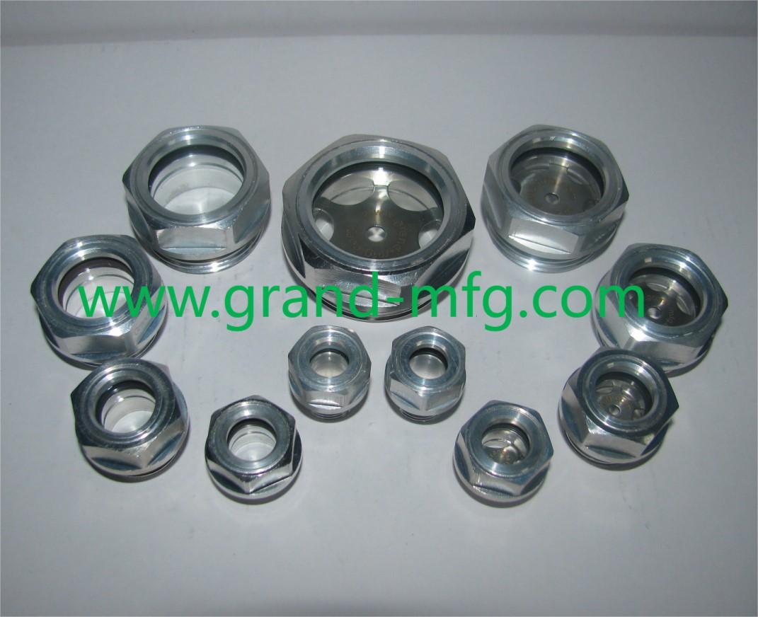 M26x1.5 aluminum oil level sight glass window plugs for air compressor ...