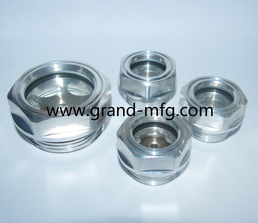 M26x1.5 aluminum oil level sight glass window plugs for air compressor ...