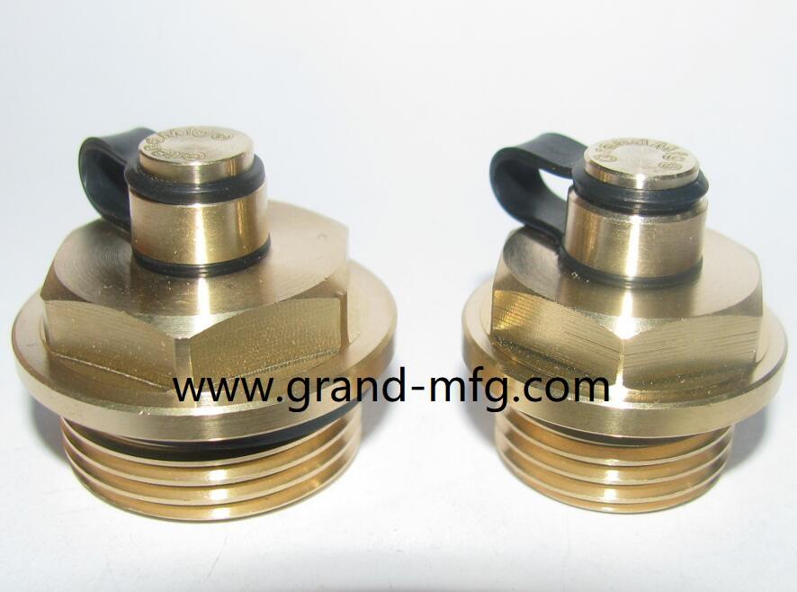 Worm Gear Reducer Gearbox GrandMfg® Brass air vent valve breather plugs ...