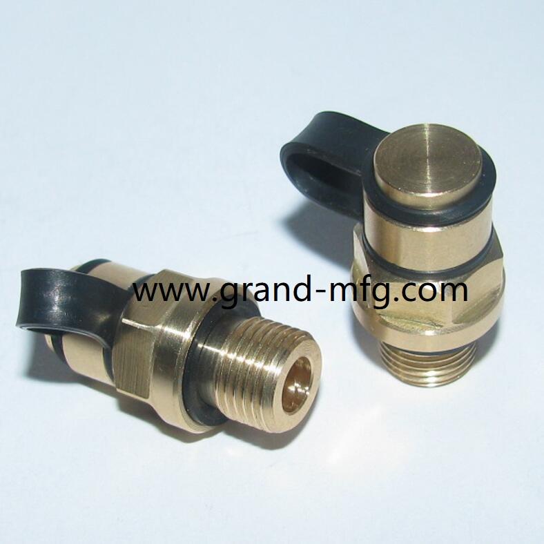 Worm Gear Reducer Gearbox GrandMfg® Brass air vent valve breather plugs ...