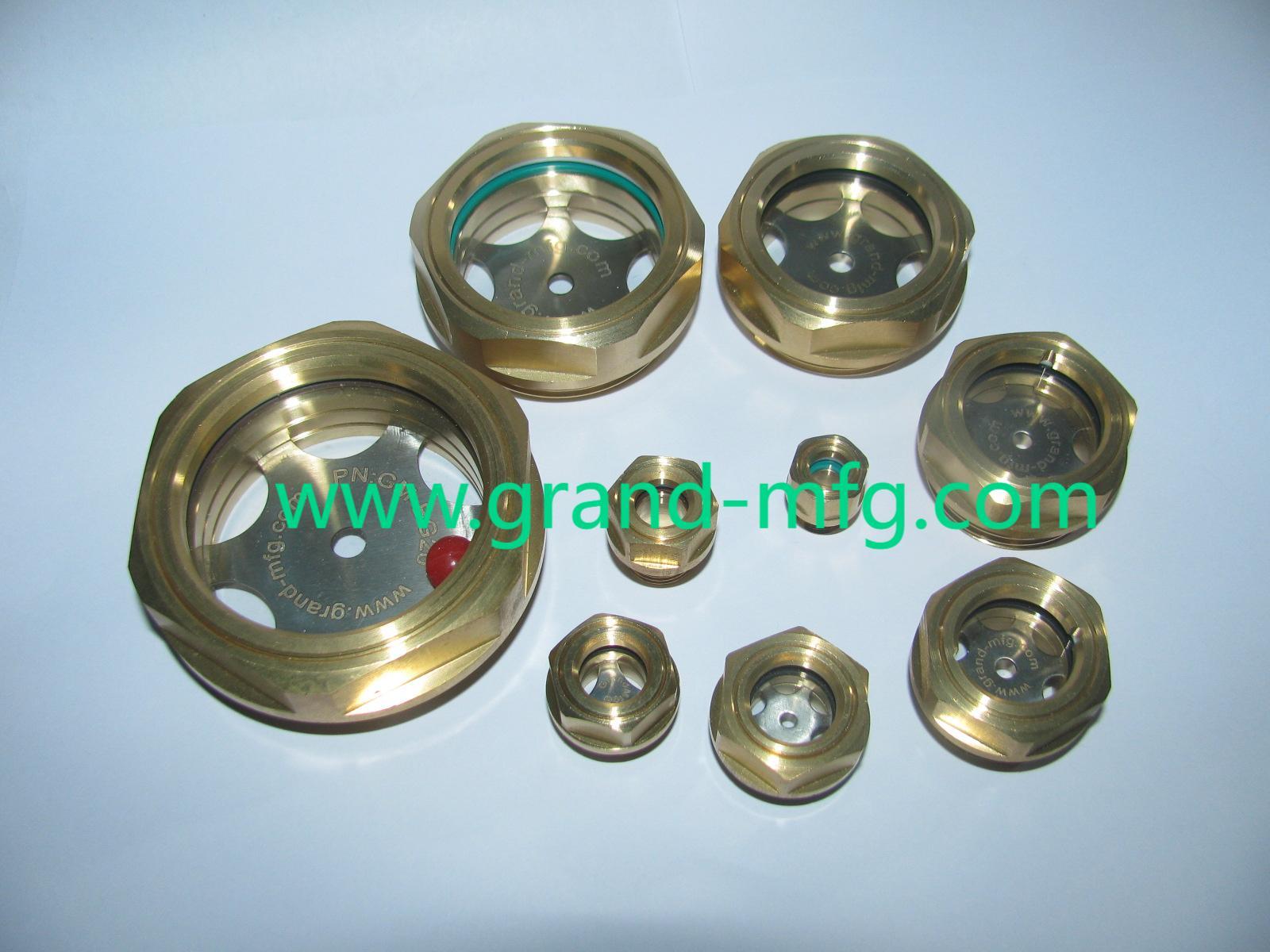 M14x1.5 GrandMfg® 3D Domed Brass Coolant Sight Glass Window plugs - GM ...