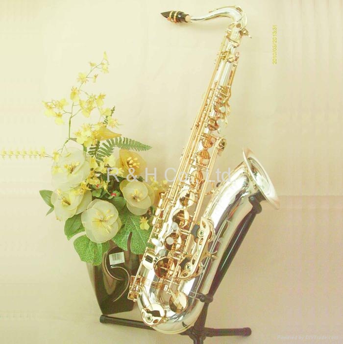 Sterling Silver Tenor Saxophone - TS-925SL - R&H (Taiwan Manufacturer ...