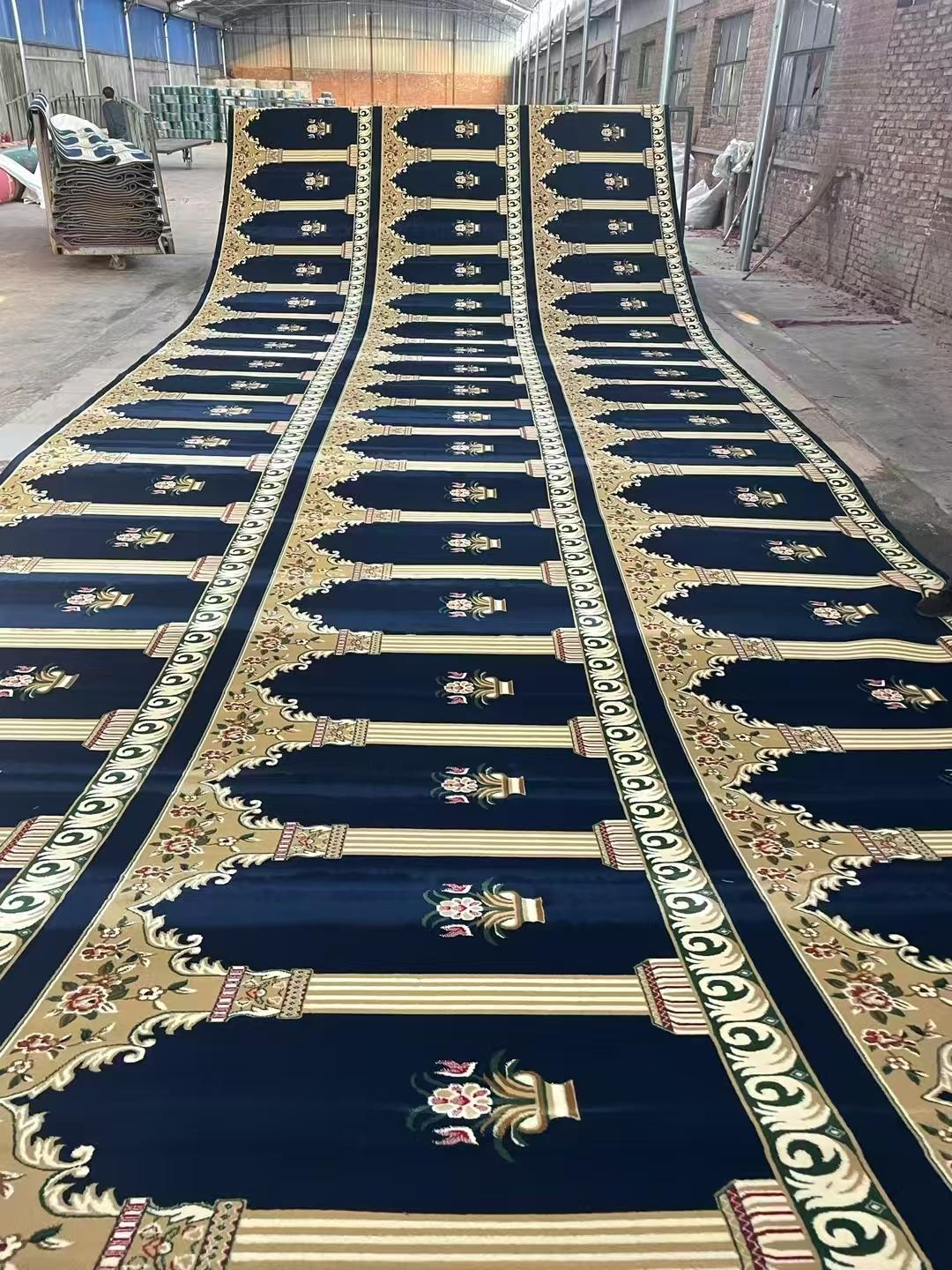wilton high density muslim prayer carpet mosque carpet - WT-1011 ...