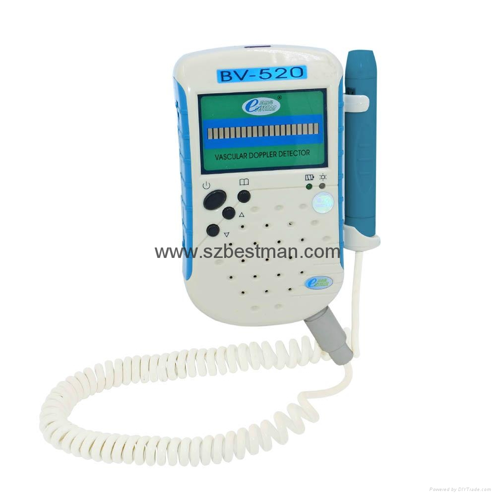 8Mhz Pencil Probe Doppler Vascular Blood Flow Rate Detector Arterial ...