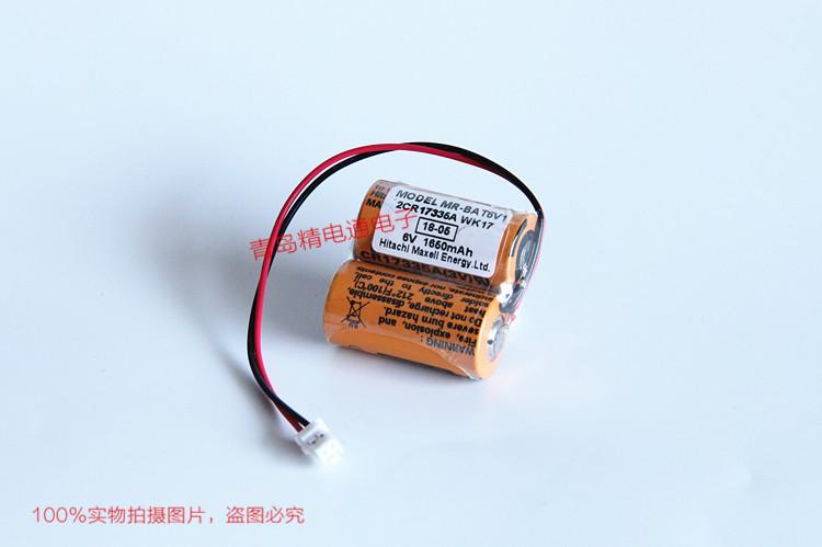 CR17335A WK17 MR-J4伺服锂电池 MR-BAT6V1SET锂电芯 Maxell CR17335A - MAXELL (中国 ...