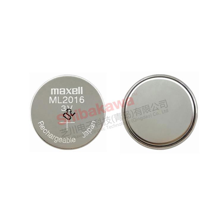 MAXELLML2016 ML2032 T17 T26 WK WK2 Rechargeable buttons Batteries 3V ...