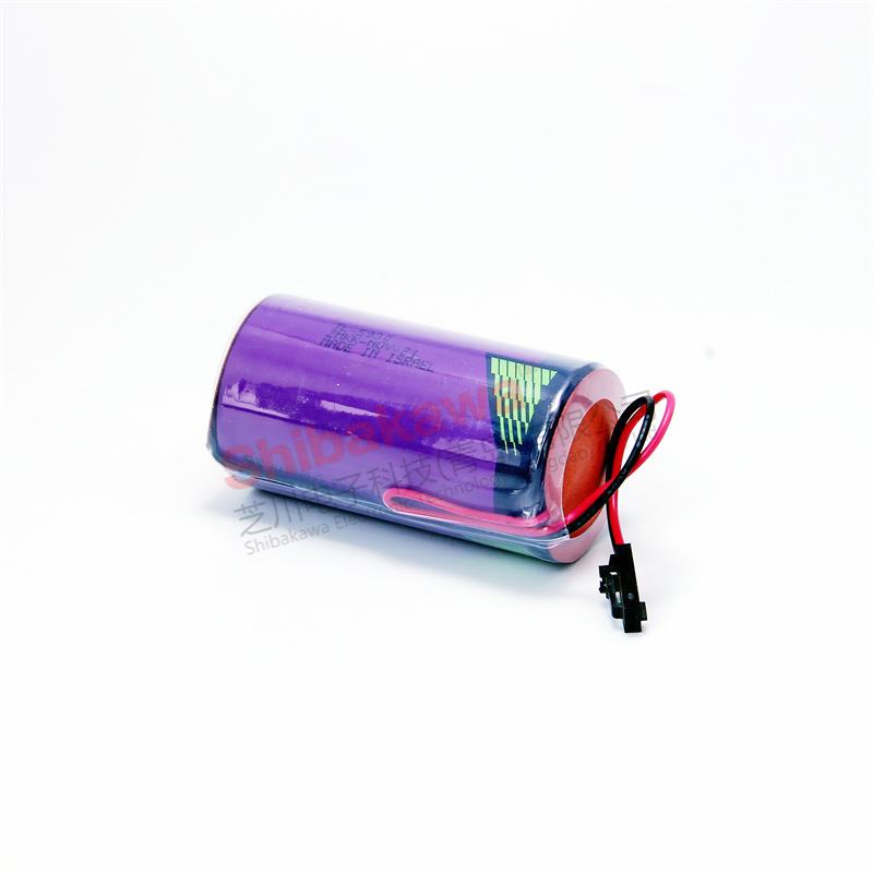 TL-5930F TL-5930/F ER34615 D Tadiran Li-ion battery with connector ...