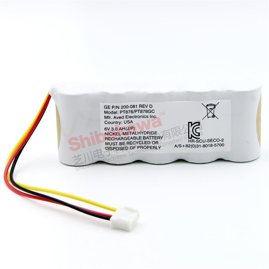 GE P/N 200-081 PT878/PT878GC Ultrasonic Flowmeter Battery HR-SCU-SECO-2 ...