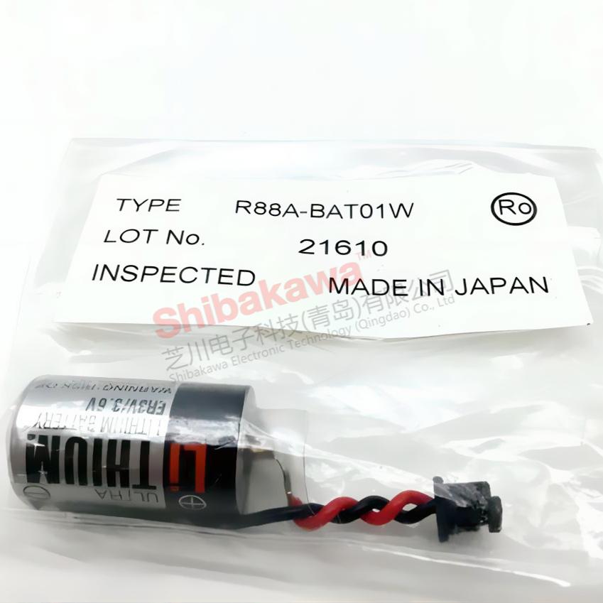 R88A-BAT01W Omron Lithium Battery for Omron PLC Toshiba ER3V/3.6 ...
