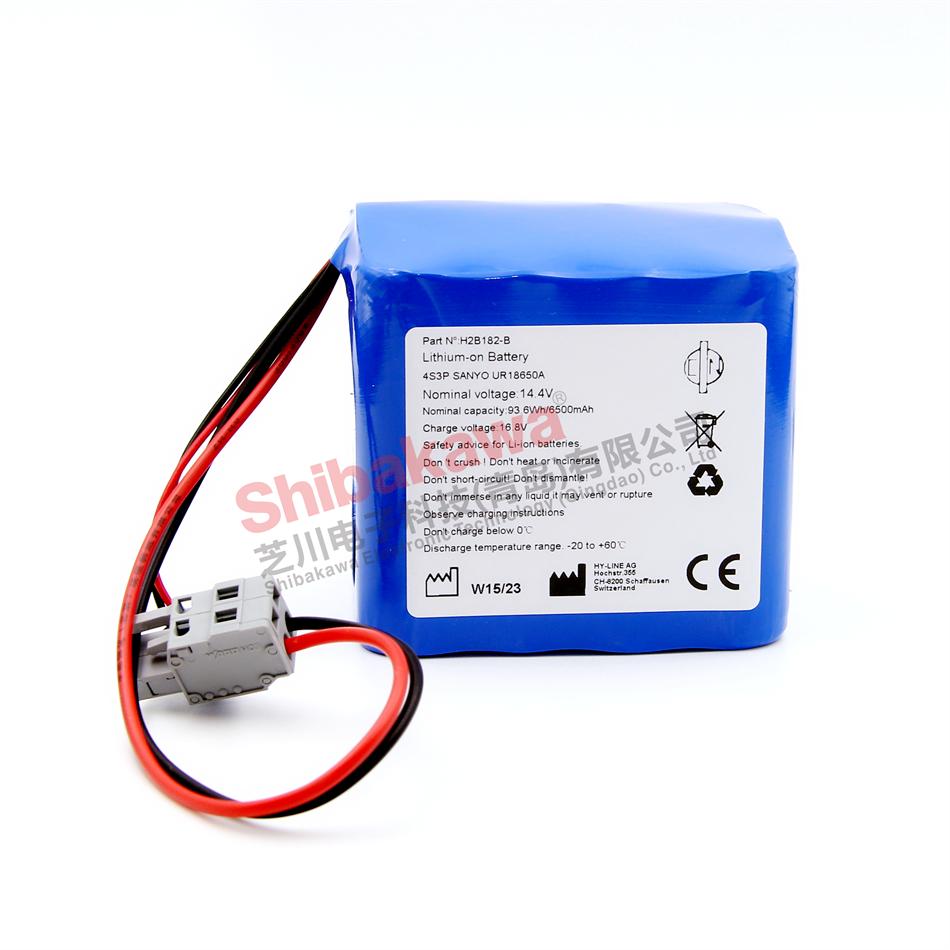 H2B182-B 14.4V 6750mAh 93.2Wh HY-LINE Lithium Battery Pack - H2B182-B ...