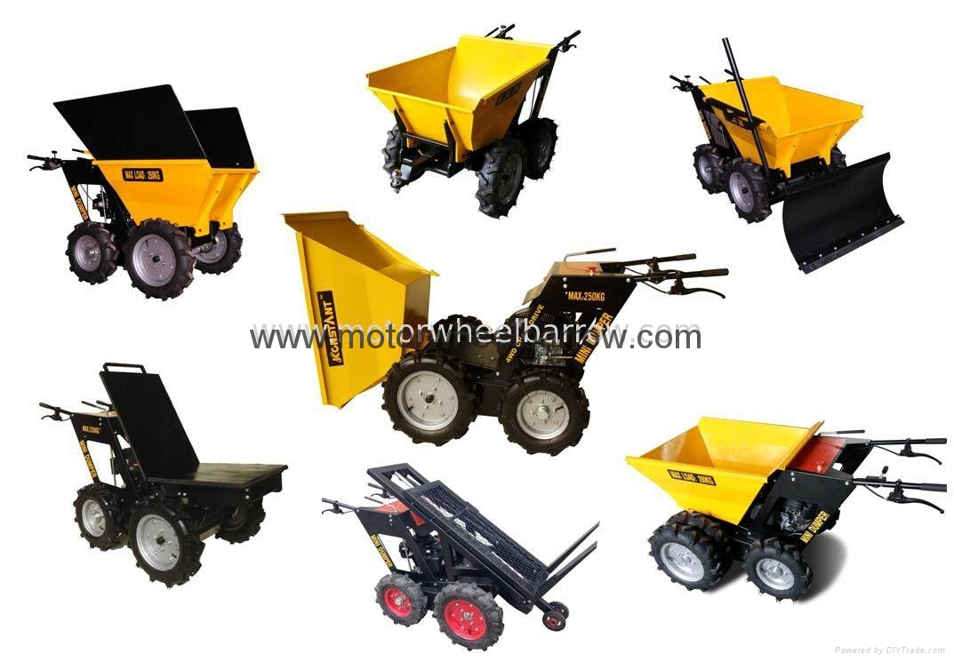 Mini Transporter,Mini Dumper, Power Barrow Muck Truck - KT-MD300C ...
