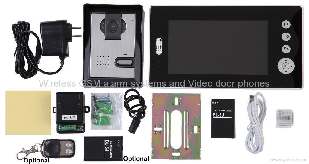 Wireless 7" Video Door Phone - SS909-VD (China Manufacturer) - Access ...