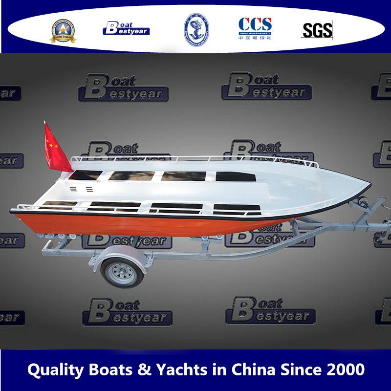 Aluminum open passenger boat rescue boat flood boat work boat PB600D ...