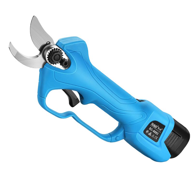Battery operated tree branch cutter, electric topiary hand pruners ...