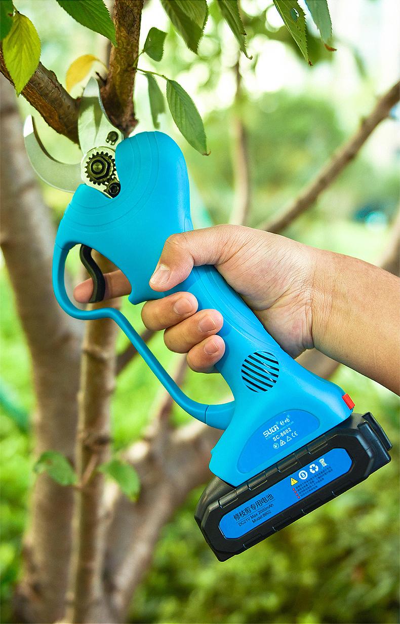 Battery operated hand pruners - SC-8602B - SUCA (China Manufacturer ...