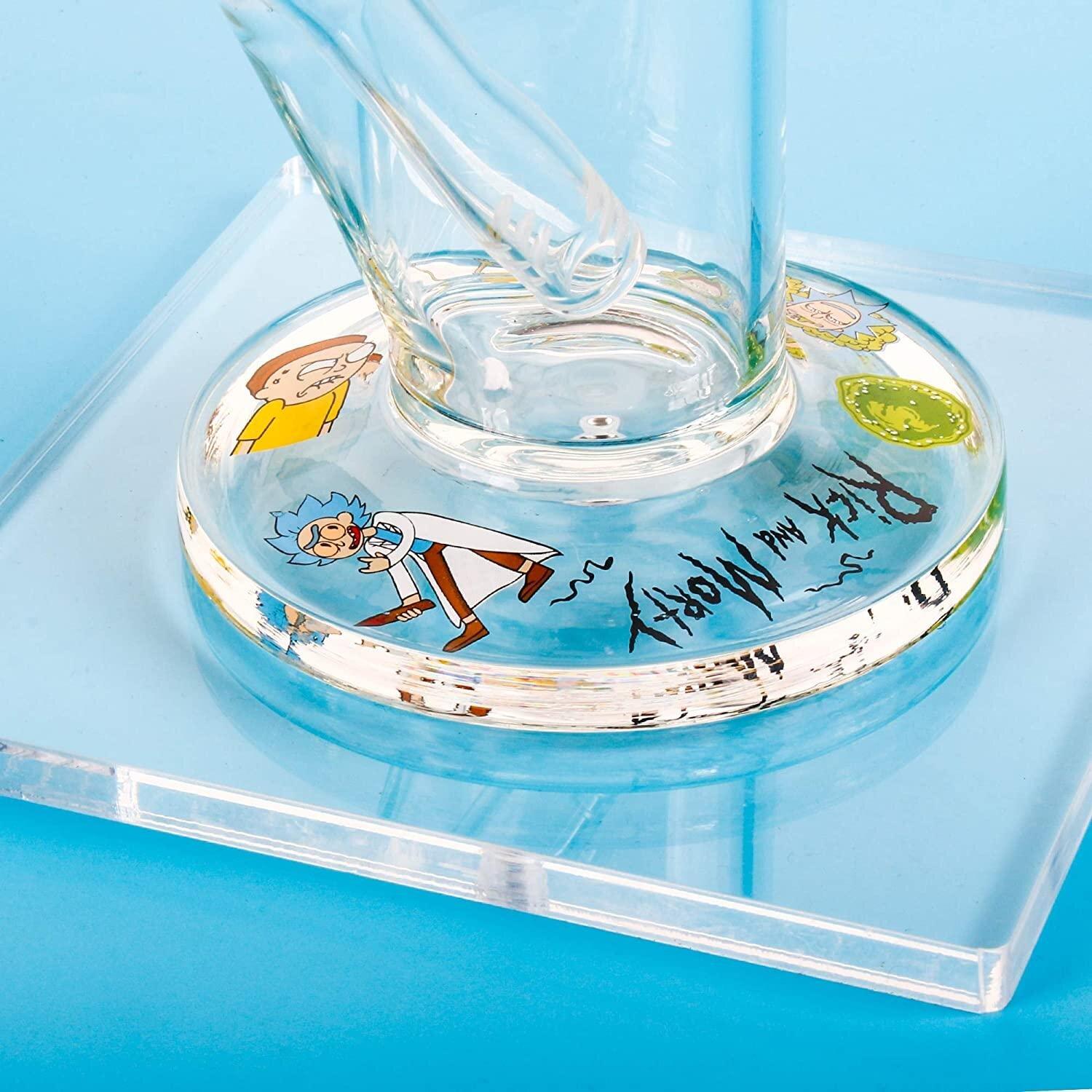 Cartoon Water Bongs Straight Handmade Stickers Pipes Hookah Smoking ...