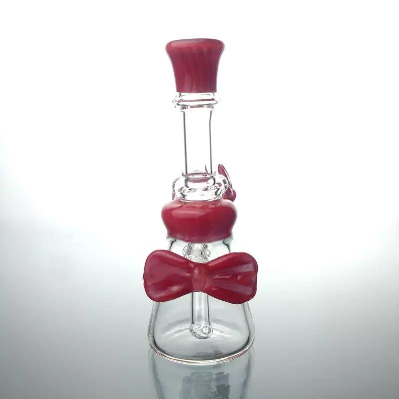 Cute Glass Bong Oil Rig 5MM Thickness Glass Dome Nail Thick Glass Bongs ...