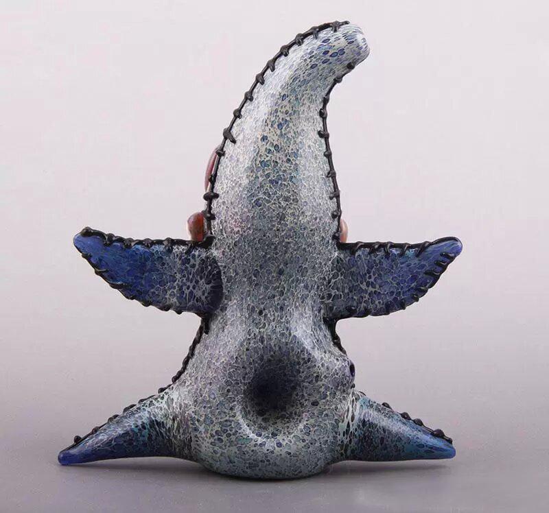Amazing Design Glass Pipe Starfish Eating Worm Outlook Style For ...