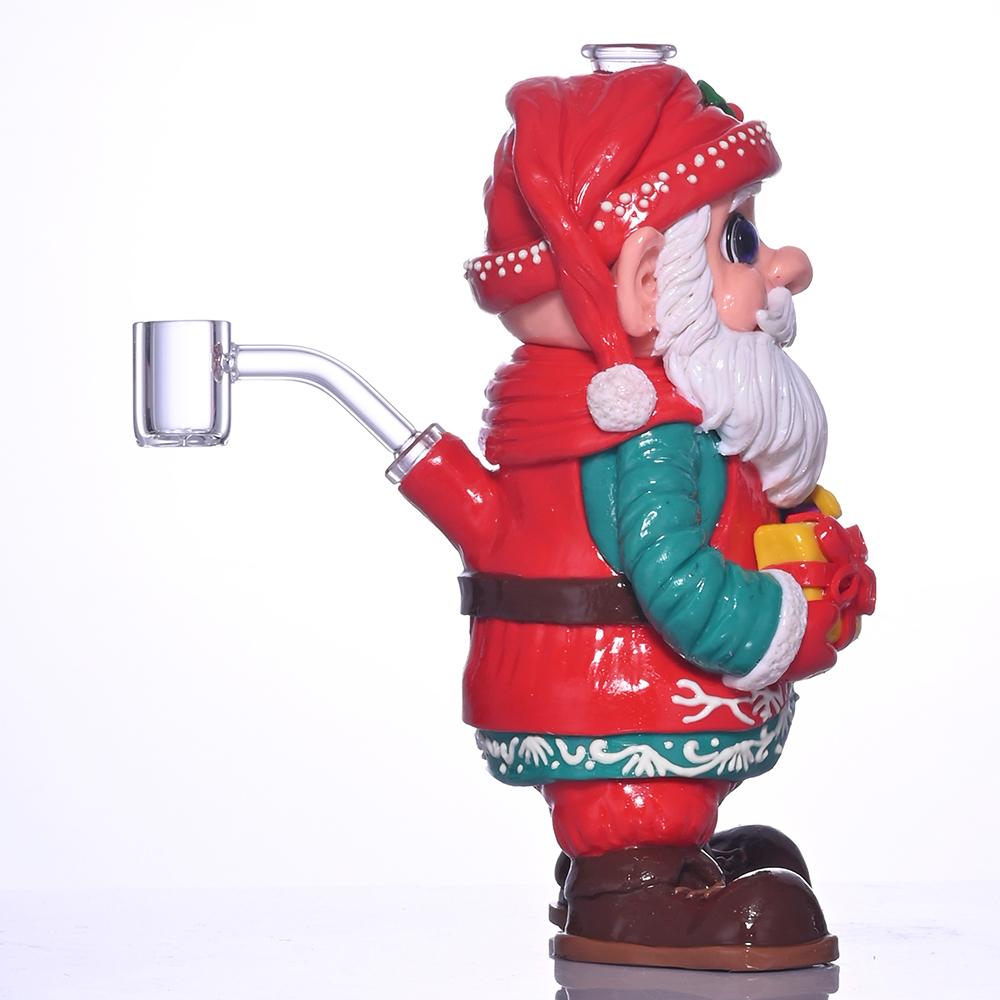 Glass Pipe,Handmade Kneading 3D Cute Santa Claus,Borosilicate Glass ...