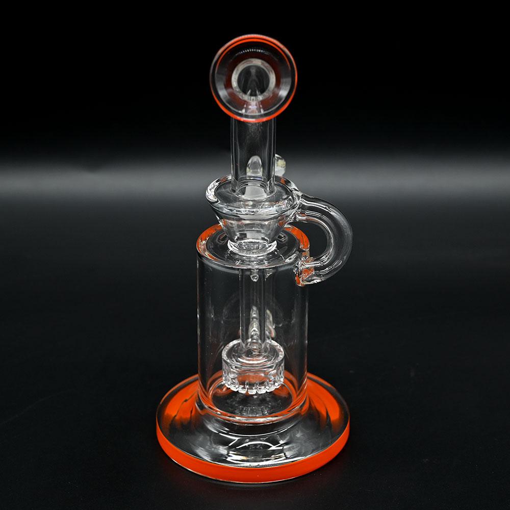 Glass Percolator Bong,Recycler glass Dab Rigs With Quartz banger,Glass ...