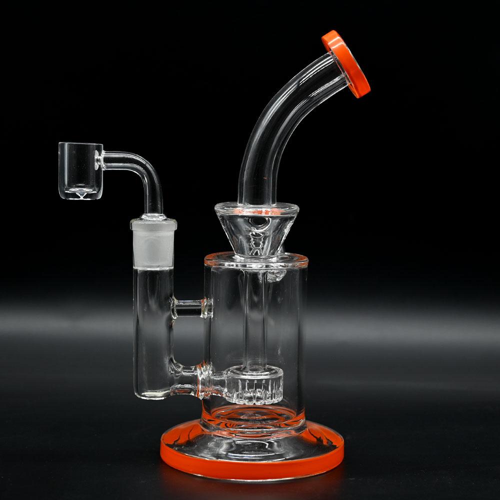 Glass Percolator Bong,Recycler glass Dab Rigs With Quartz banger,Glass ...