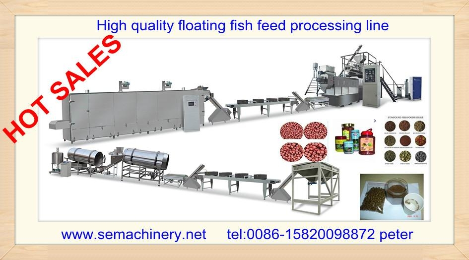 Floating fish food making machine - DSDZ series - jinan saixin ...