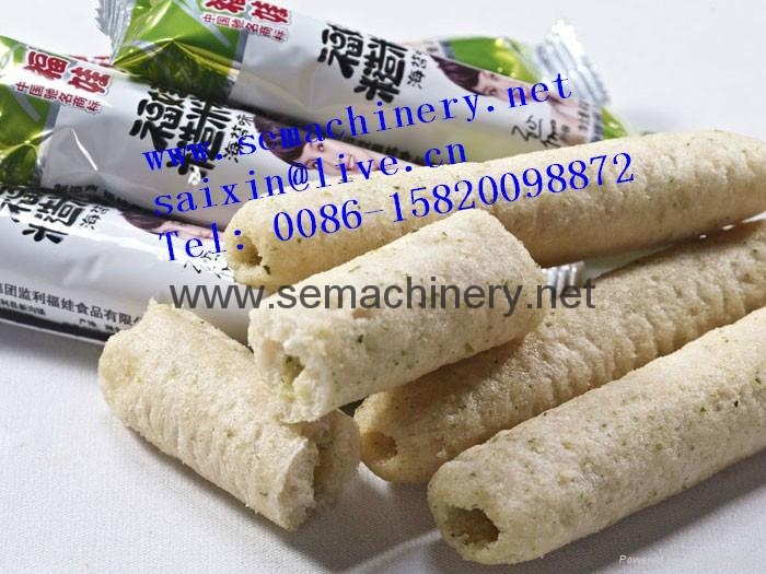 co-extruded snacks machine - DS56-III - saixin machinery (China ...
