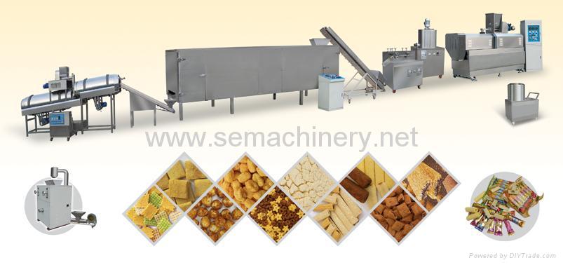 Snacks(core filling food) processing line - DS series - semachinery ...