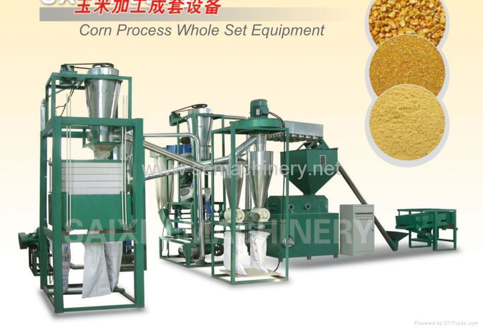 Corn processing equipment - SXYM-500 - saixin machinery (China ...