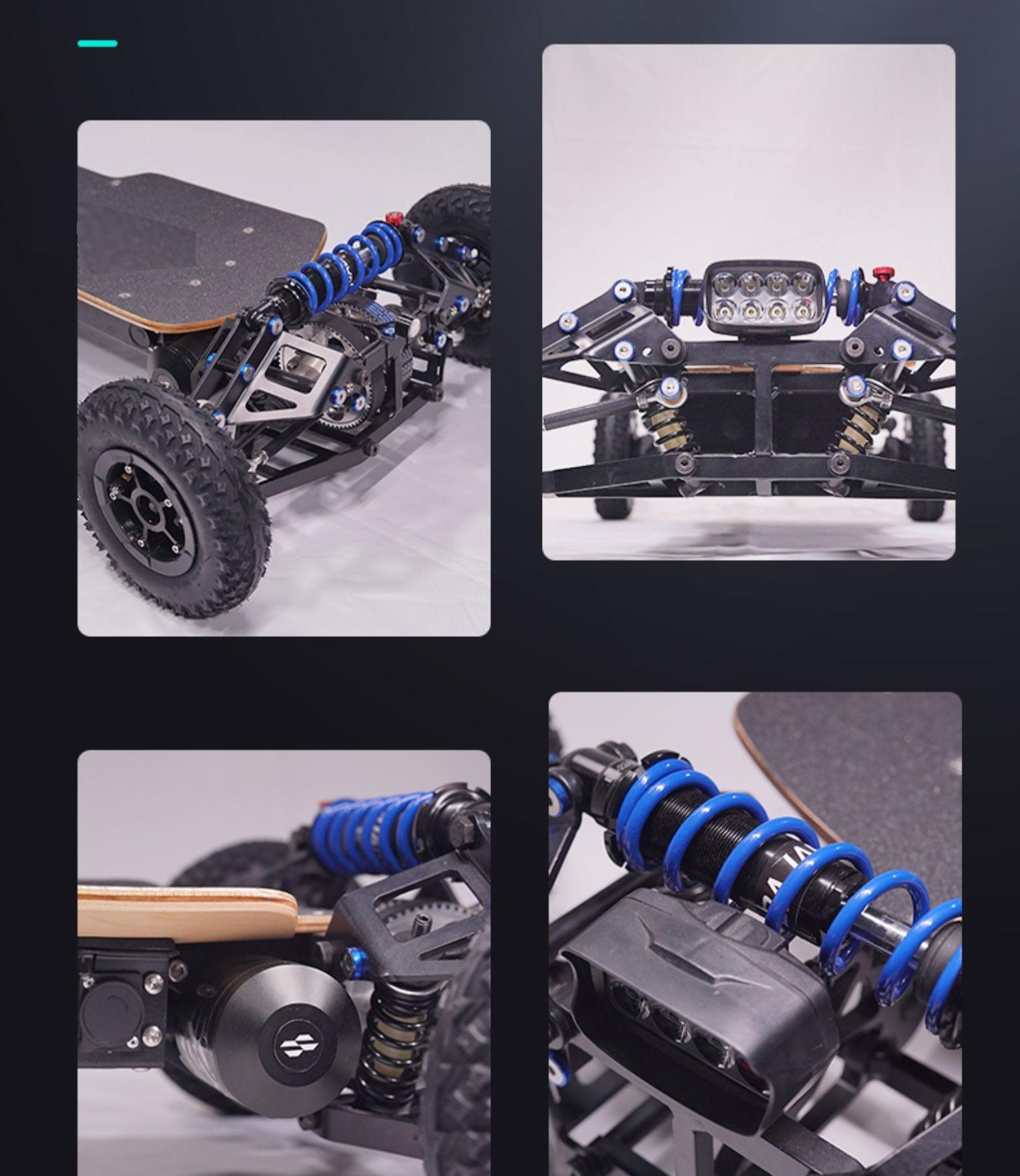 Off-road electric scooter-Design of S2 independent suspension structure ...