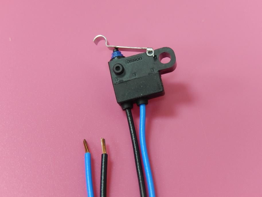 OMRON-D2HW-C233M Waterproof Microswitch Bending Rod Lower Outgoing Line ...
