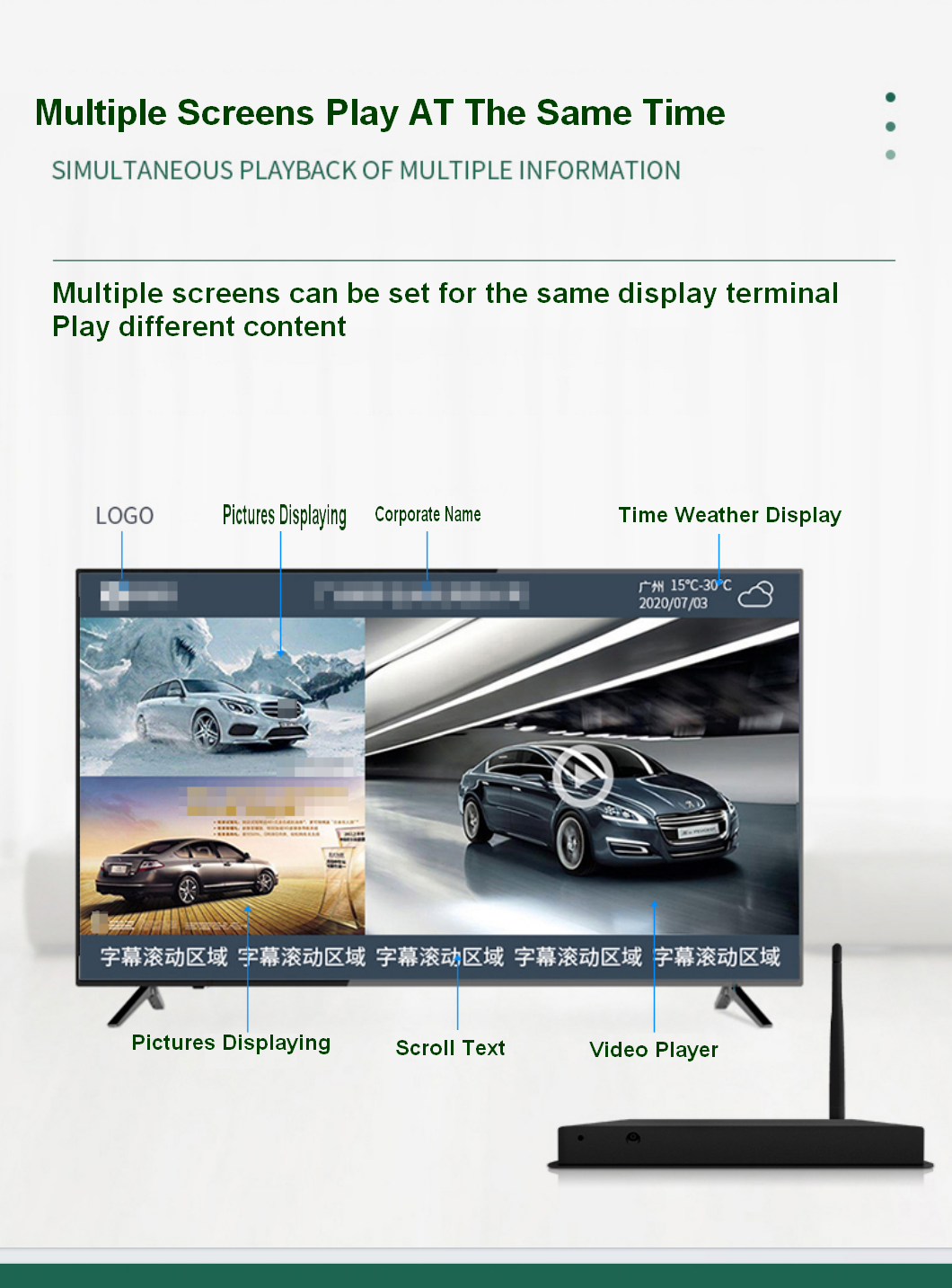 4K information release video player box - MPC-3568 (China Manufacturer ...