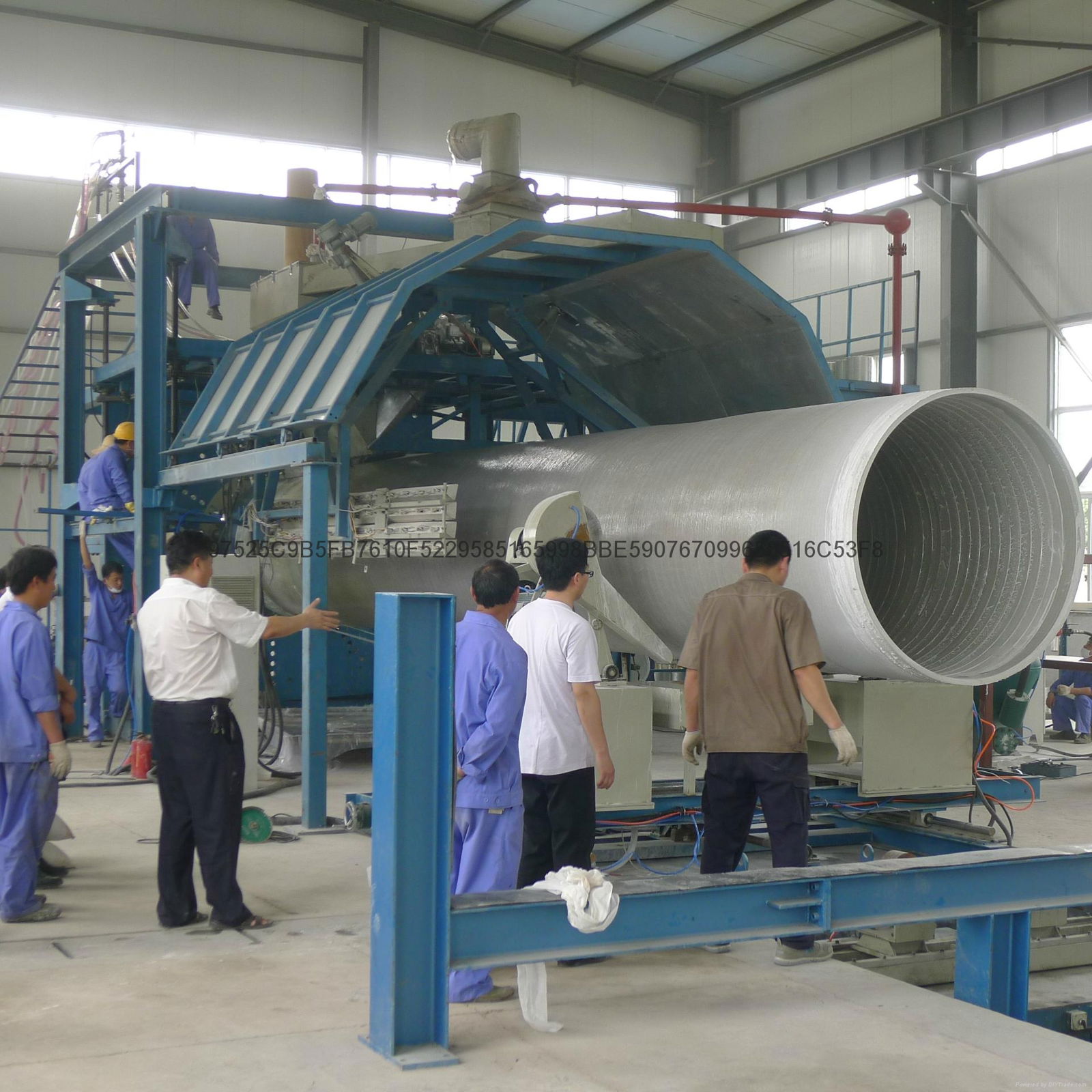Brief introduction of GRP filament continuous winding line - 300-4000MM ...