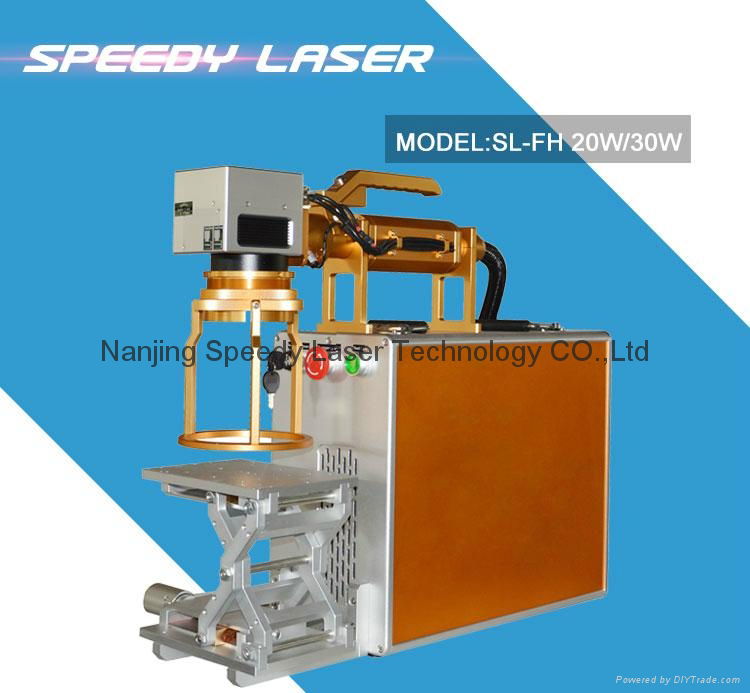 Hand held fiber laser marking machine 20W - SL-FH 20W 30W - Speedy ...