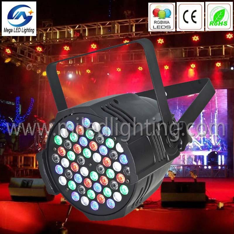 54 x 3w rgbwa par led par can stage light LED par 64 - MJ-3001-545 ...