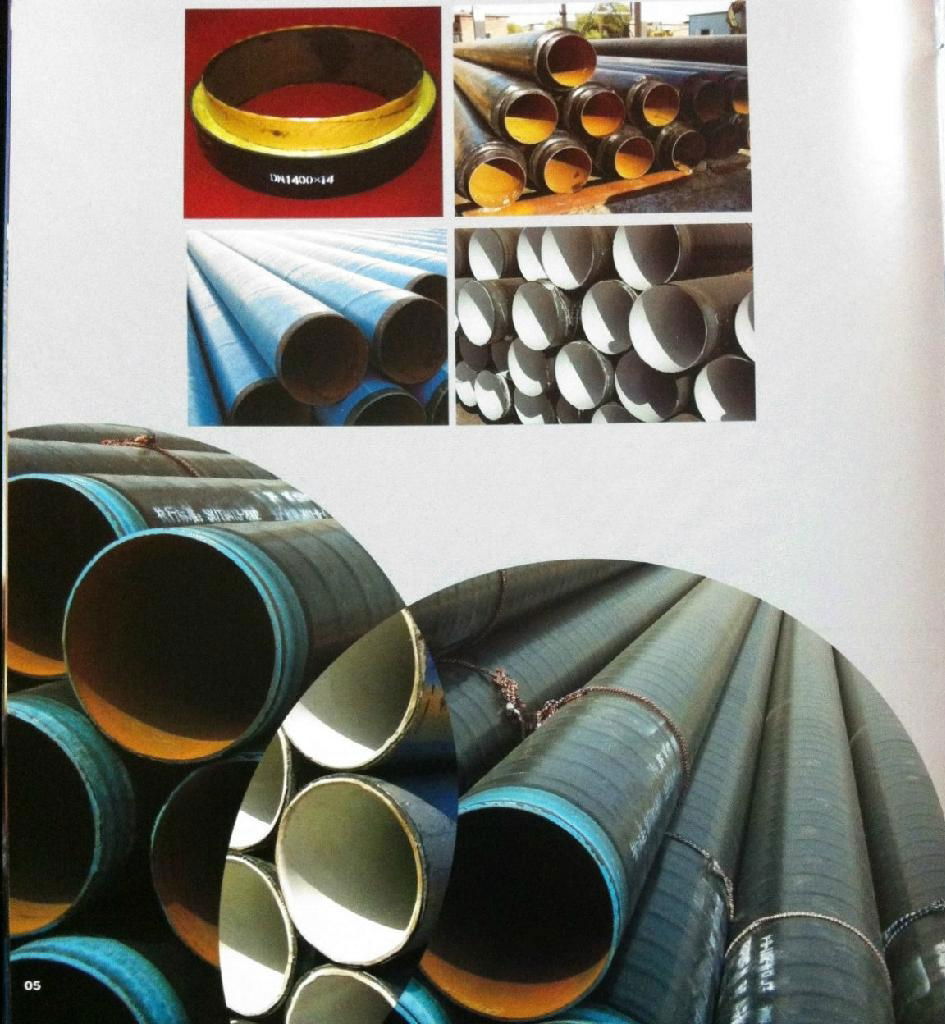 FBE 3PE anti corrosion tube pipe/ 3PE contra la corrosión del tubo - SH ...