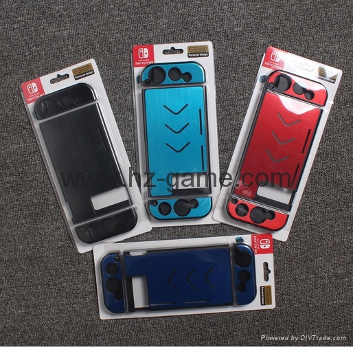 NS Accessories Alloy Case Cover Game Console Joy-Con Joystick Case ...