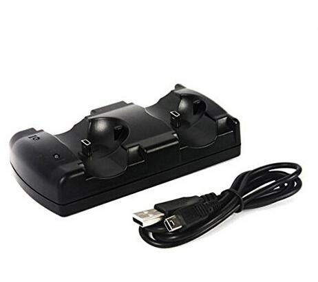 Wireless Chargers Dual USB Charging Dock Station Stand for Sony PS3 ...