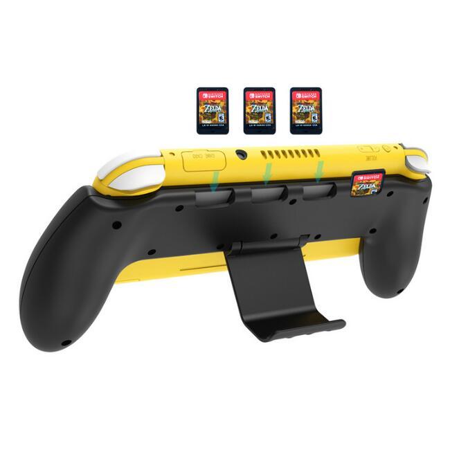 Handle Grip with Stand Non-slip Switch Lite Game Console Handle Case ...