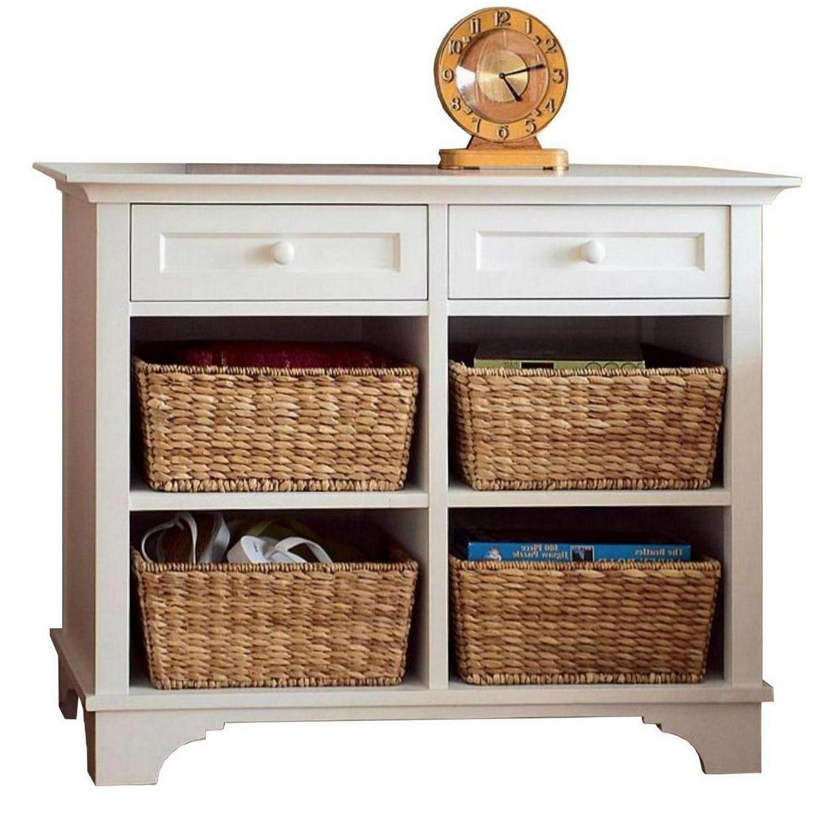Wooden Cubby Console White Sofa Entryway Table With Storage - WD-2230 ...