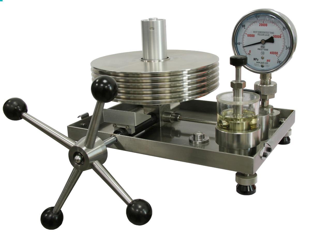 Portable Deadweight Tester - BL510-KY70-5 (China Manufacturer ...