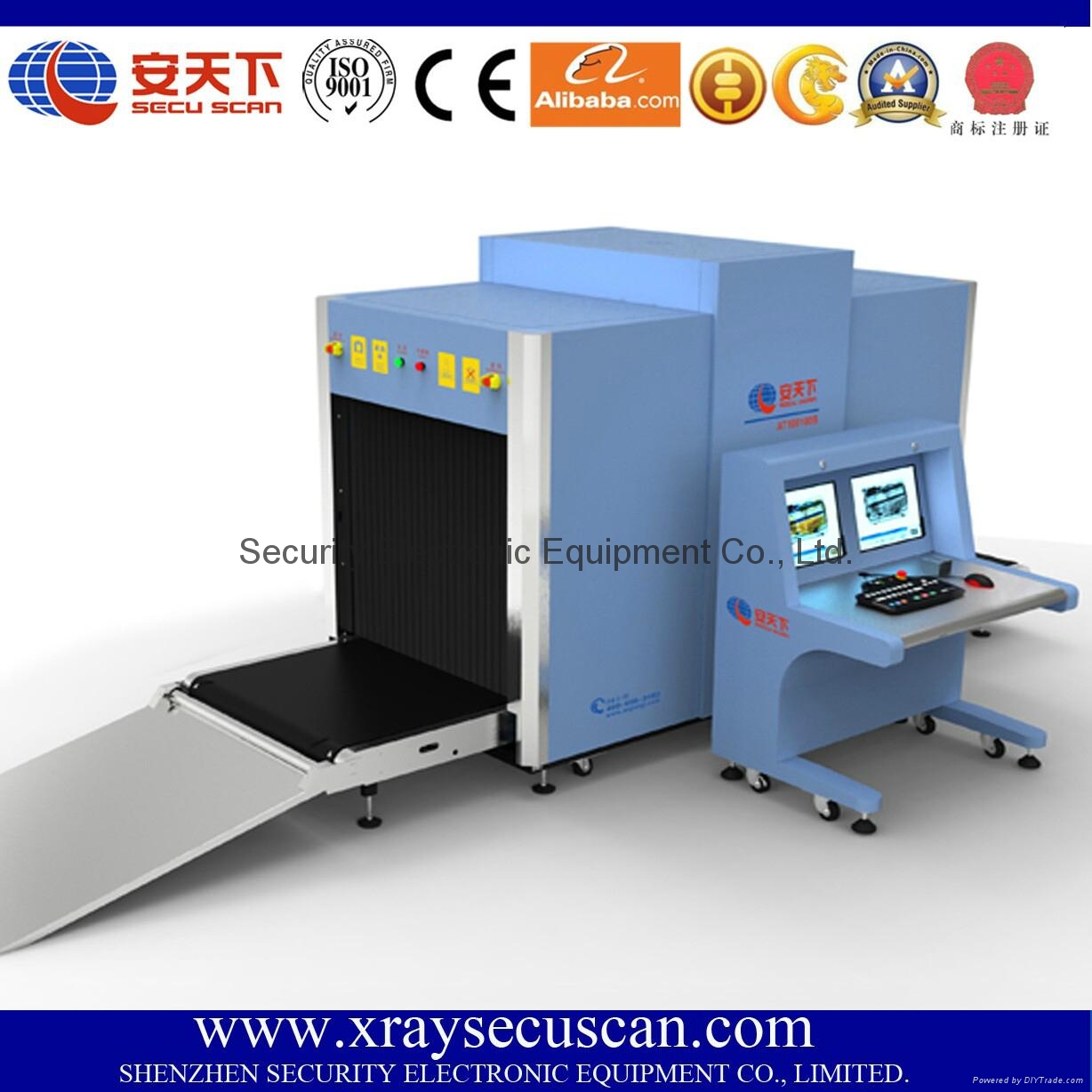 Big Size X Ray Cargo L age Scanning Equipment AT10080 - SECUSCAN (China ...