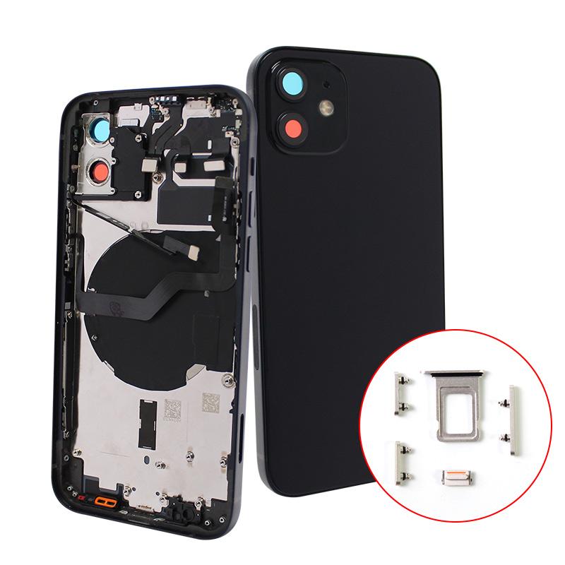 For iPhone 12 Back Housing Full Assembly Replacement - For iP 12 - for ...