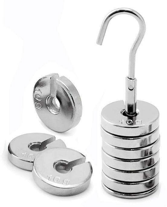 Slotted Weight Set for General Science and Physics in Weighing ...
