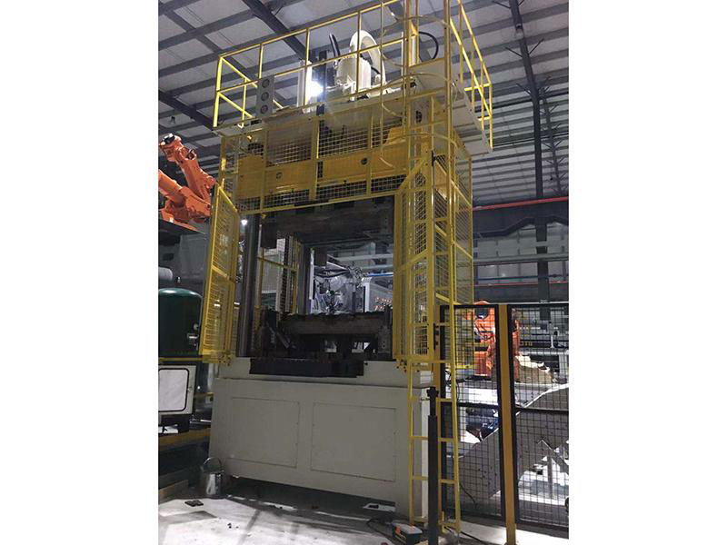 Four column servo hydraulic press - LS500-40T - LISHI (China ...