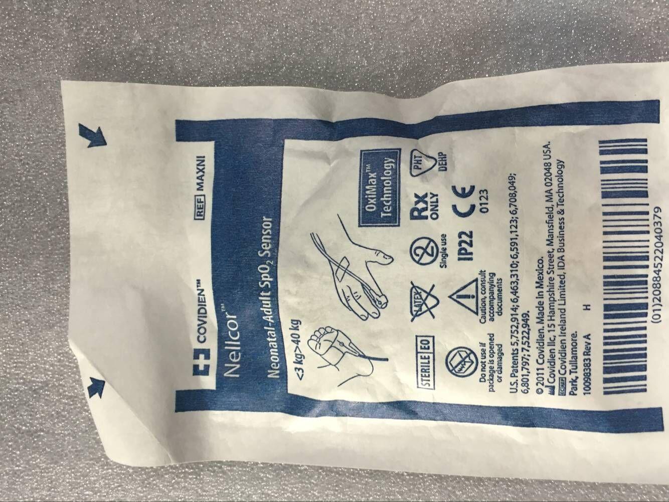 Covidien MAXNI NEO/ADULT OXY SENSOR MDL MAXNI - Hong Kong S.A.R