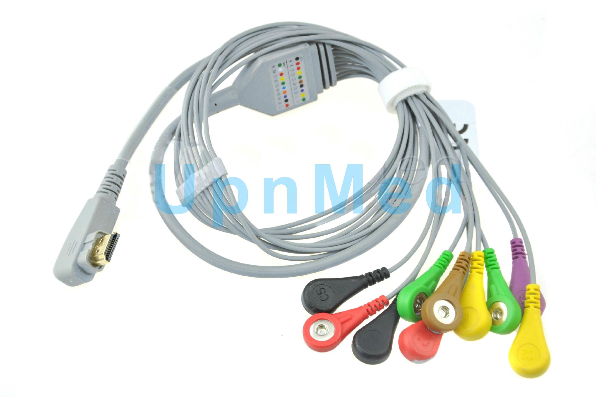 HDMI Holter ECG 10 lead wires set - China - Manufacturer - Holter ECG