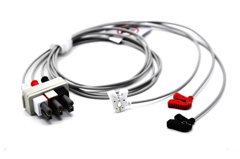 M1603A / M1611A Philips 3 lead ECG leads wires - M1603A,M1611A - HP ...