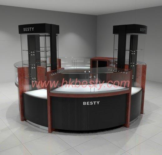 jewelry crystal counter display with LED lighting system - DM1208L ...