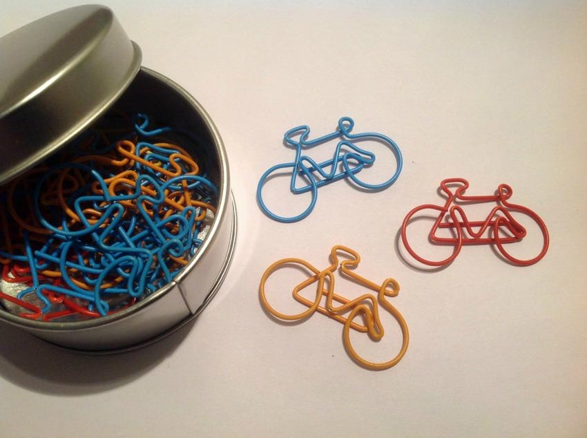 Fancy bicycle shaped paper clips - ML180 - Mellower (China Manufacturer ...